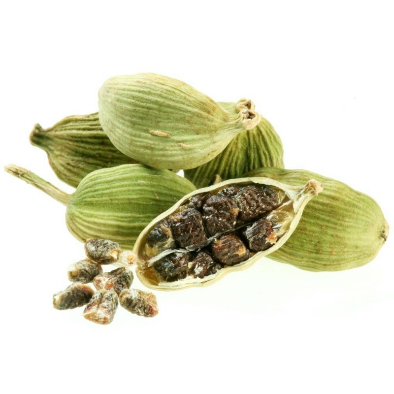 Sementes de Cardamomo verde (Elettaria cardamomum) - Preço: €1.55